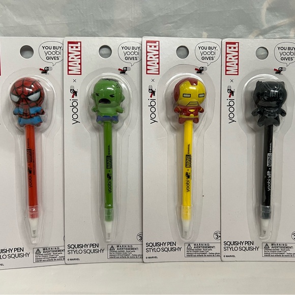 Yoobi | Other | New In Package Yoobi Marvel Squishy Character Top Ball ...